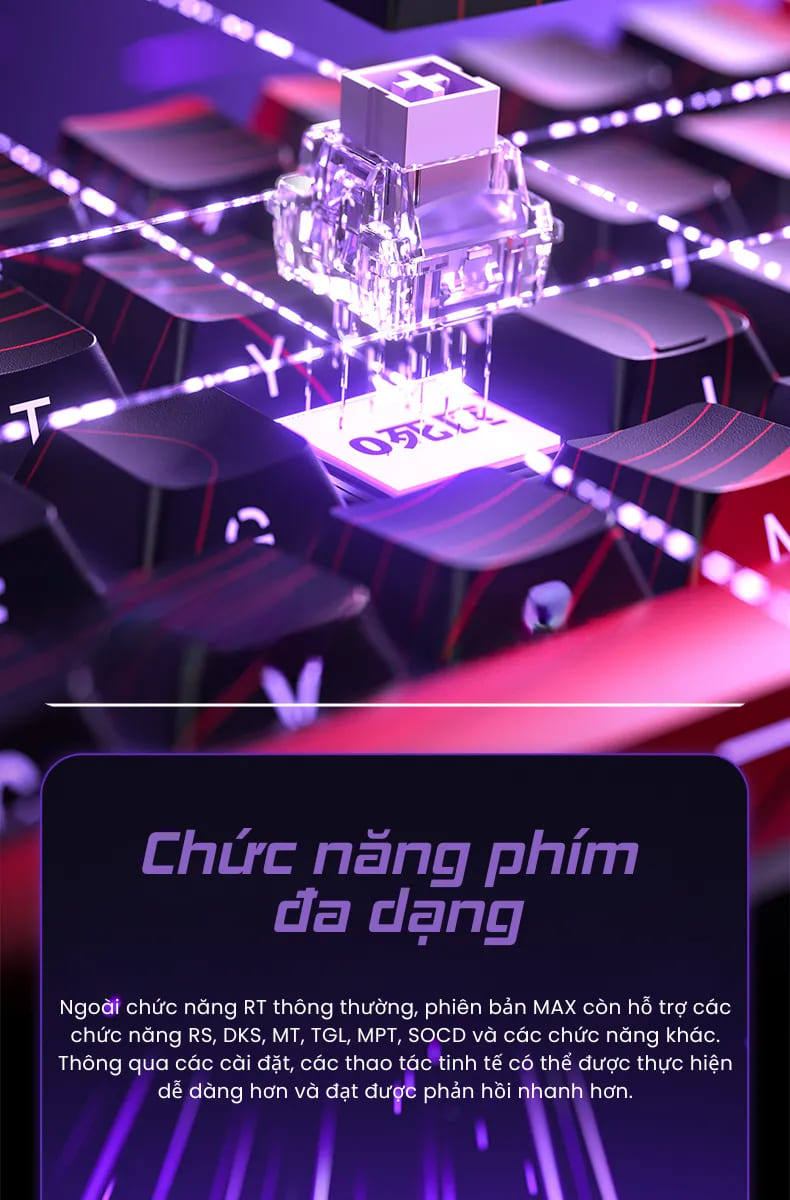 Bàn Phím Gaming AULA Win 68 HE RGB Black | Rapid trigger, Chính hãng ...